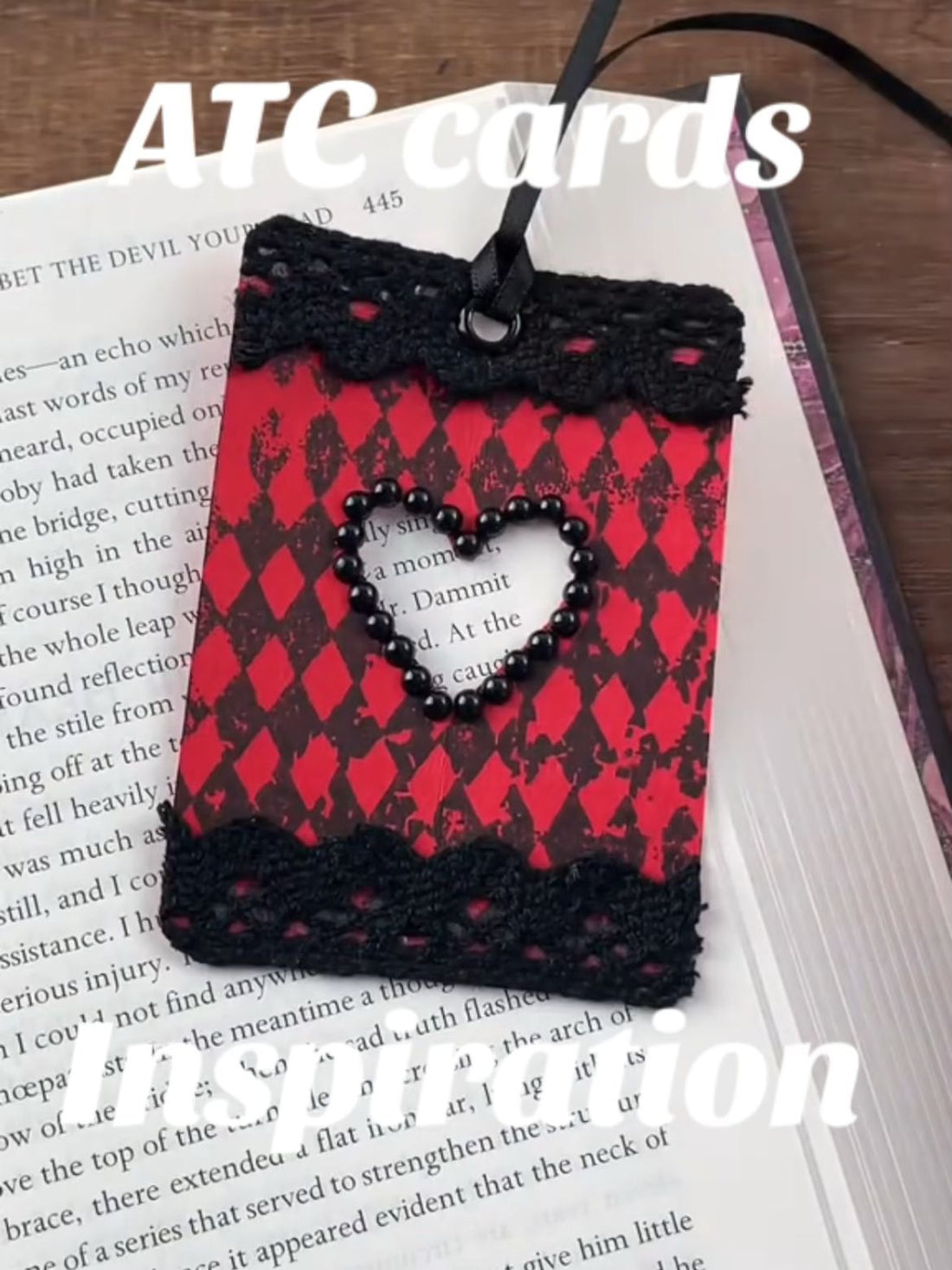 DIY bookmark ATC cards – Goodiesforsoul