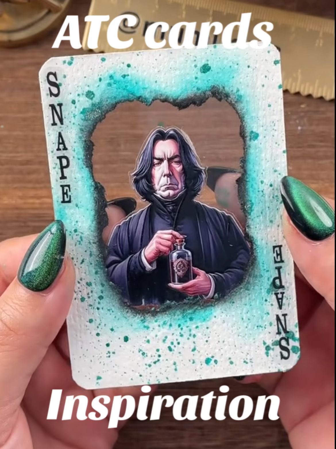 Snape ATC cards – Goodiesforsoul