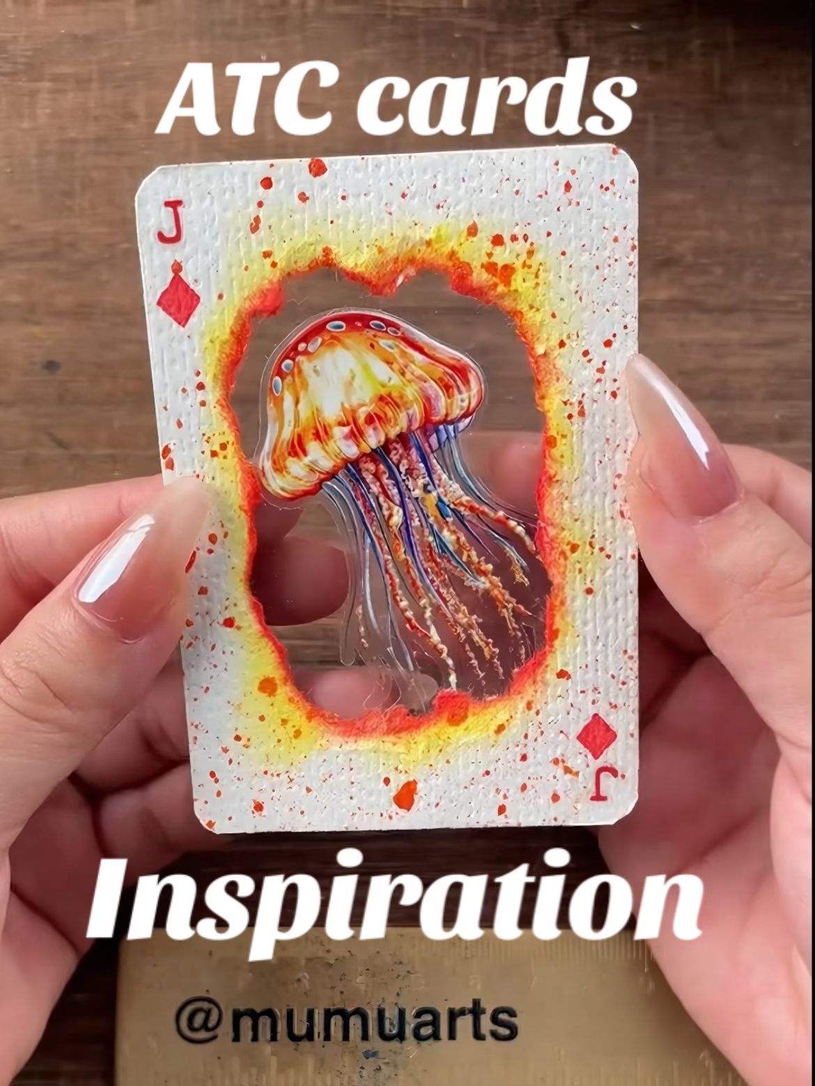 Jellyfish ATC cards – Goodiesforsoul