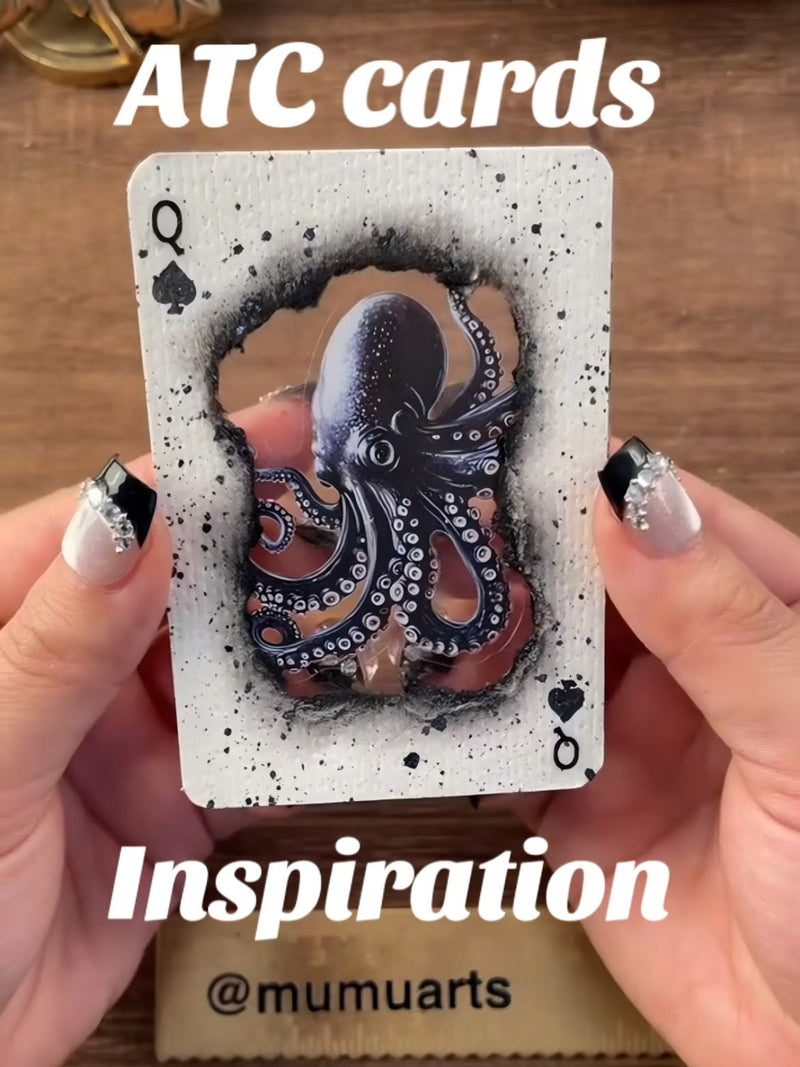 Octopus ATC cards – Goodiesforsoul