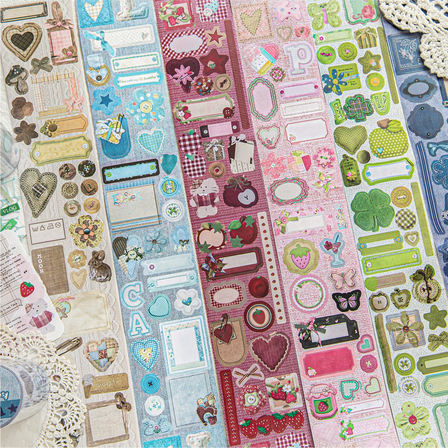 1031 Color Cloth Party tape -6cm*2m – Goodiesforsoul