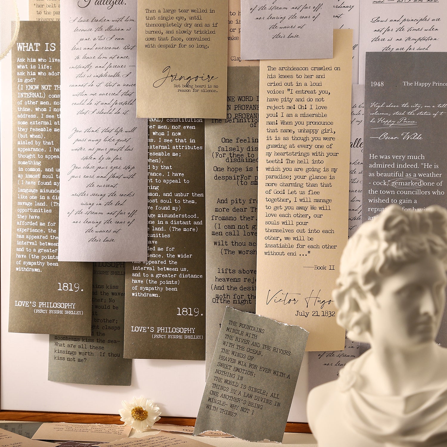 1220 Quotations from famous books sticker book -30Pcs each pack ...
