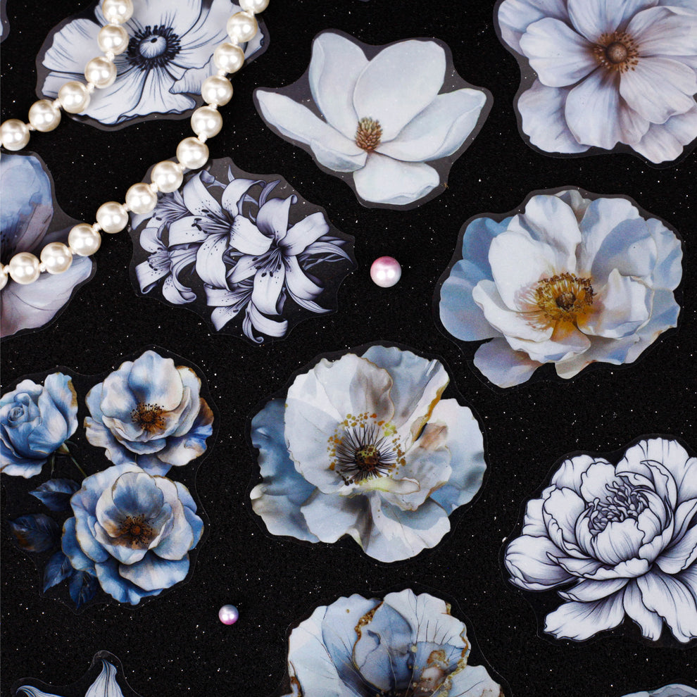 0813 Ink bloom PET Sticker -20Pcs each pack – Goodiesforsoul