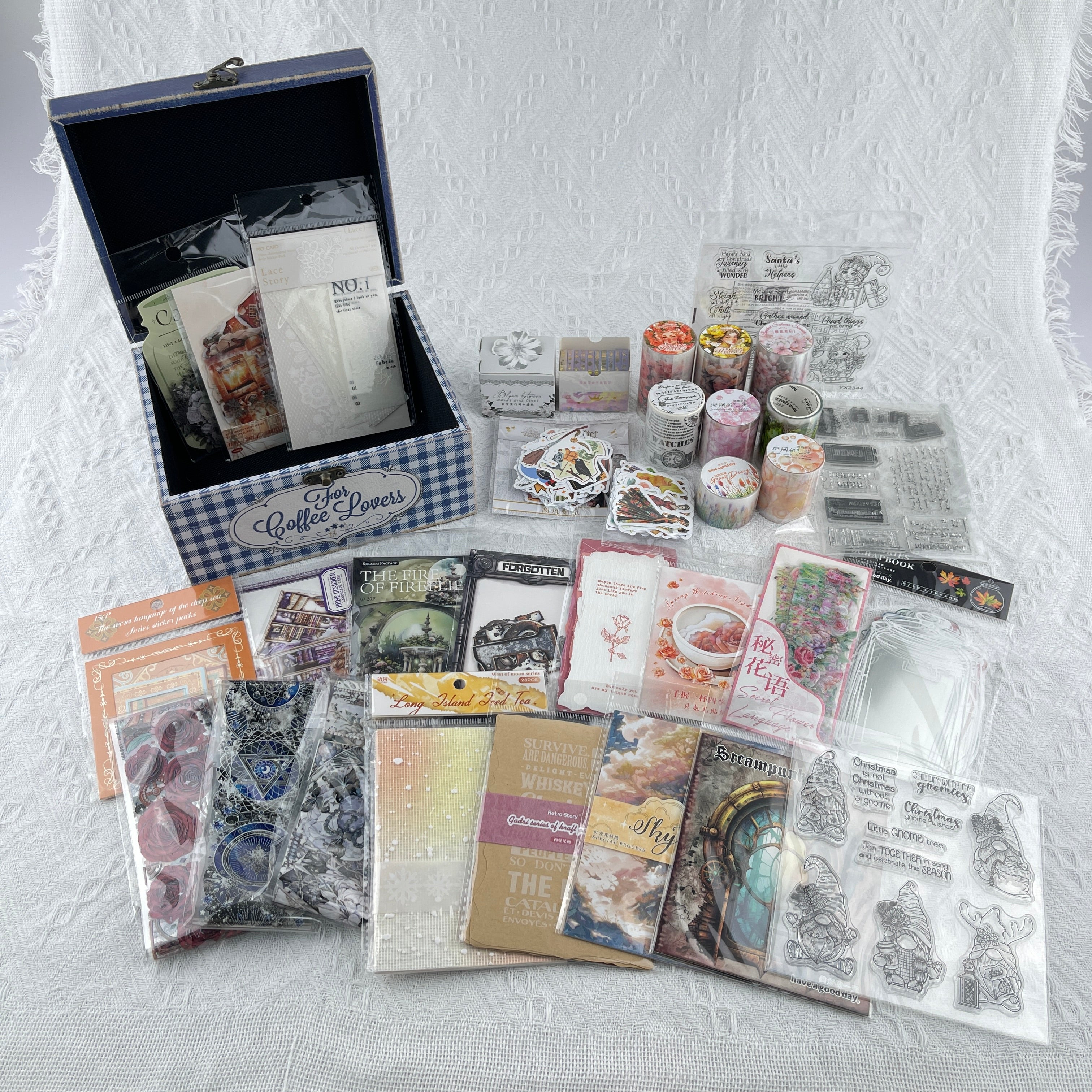 33 journaling items + 1 storage box – Goodiesforsoul