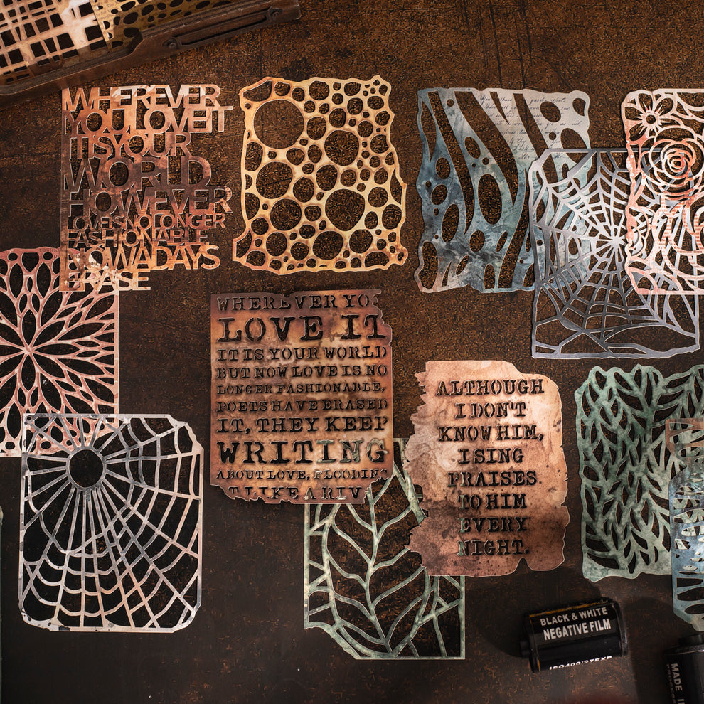 1224 Imprint Solid die cut sticker -10Pcs each pack – Goodiesforsoul